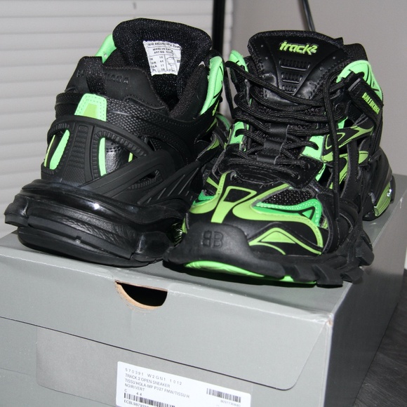 Balenciaga | Shoes | Balenciaga Track 2 Greenblack | Poshmark